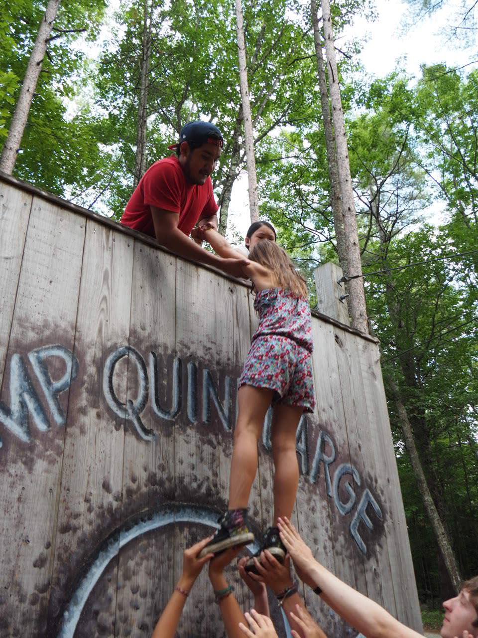 Summer Camps with a Ropes Course - Camp Quinebarge
